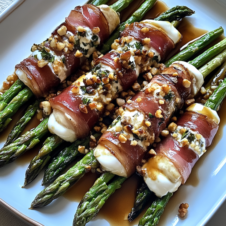 Prosciutto Wrapped Asparagus Bites