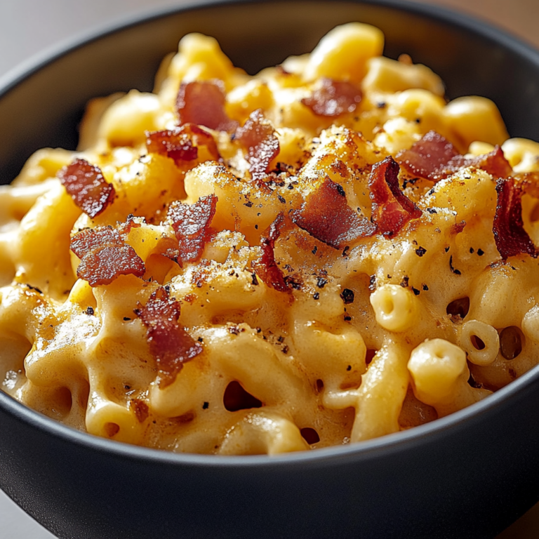 Irresistible Smoky Bacon Mac Cheese