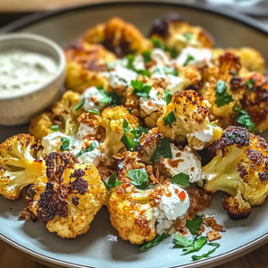 Cumin-Roasted Cauliflower with Whipped Feta